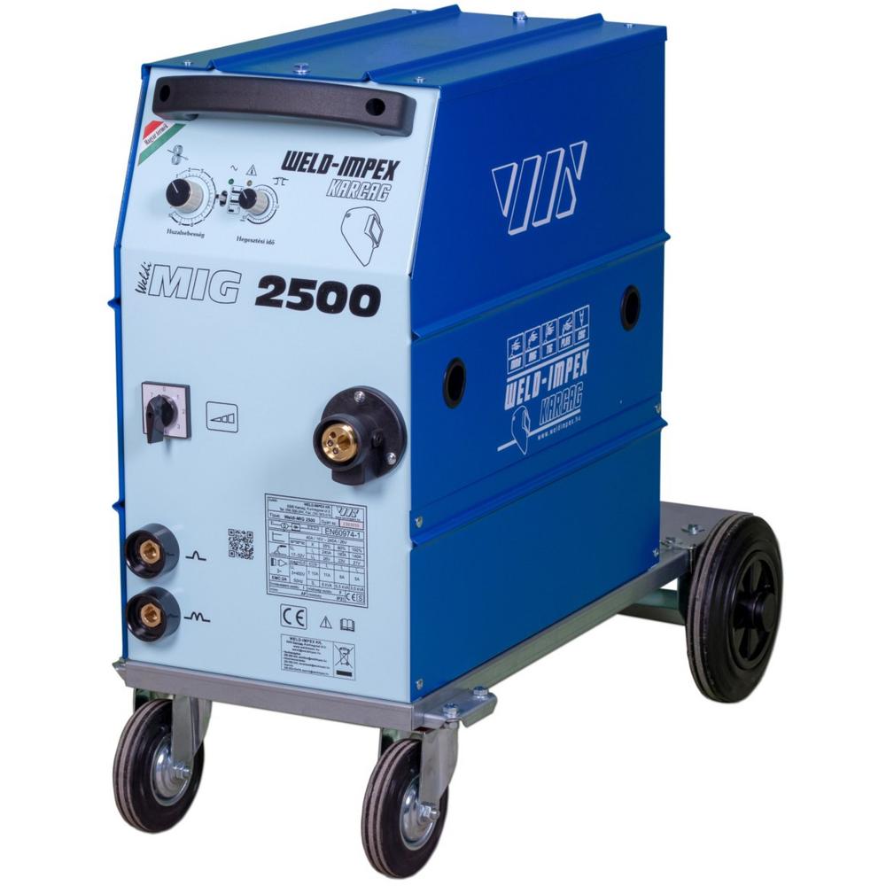 Weldi-MIG 2500 - fogyóelektródás hegesztőgép - Weldimpex - Hegesztők ...