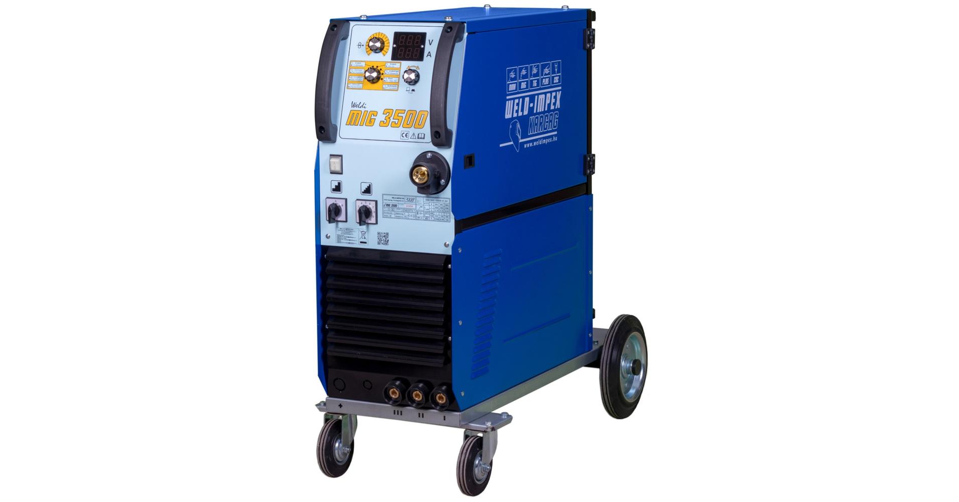 Weldi-MIG 3500 - fogyóelektródás hegesztőgép - Weldimpex - Hegesztők ...