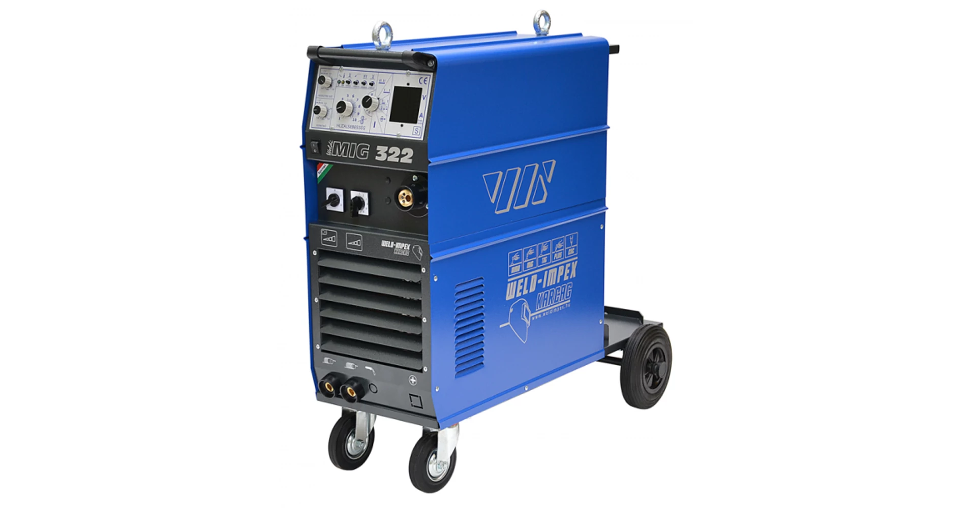 Weldi-MIG 322 - fogyóelektródás hegesztőgép - Weldimpex - Hegesztők ...